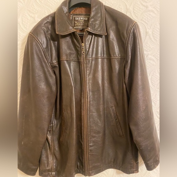 Oakwood | Jackets & Coats | Oakwood Mens Genuine Thinsulate Leather ...